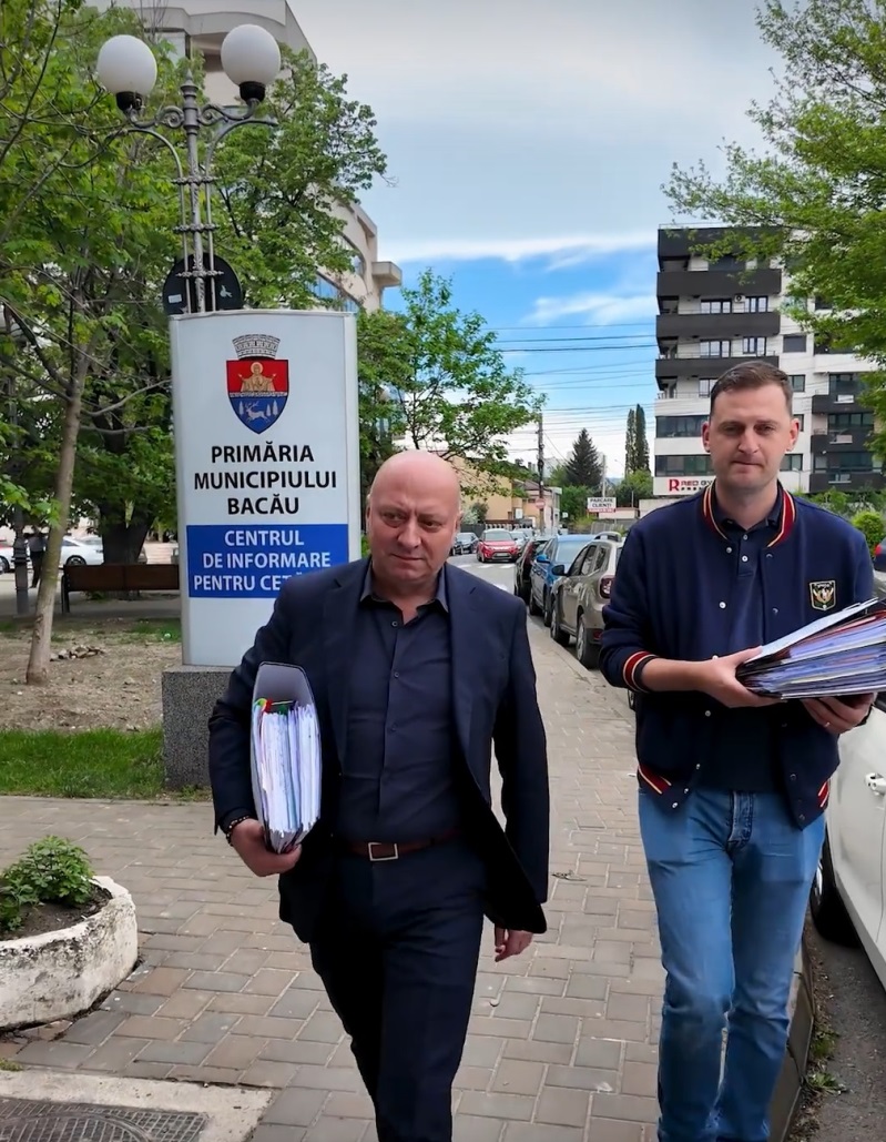 Valentin Ivancea: Am depus actele la Primaria Bacau pentru autorizatia ...