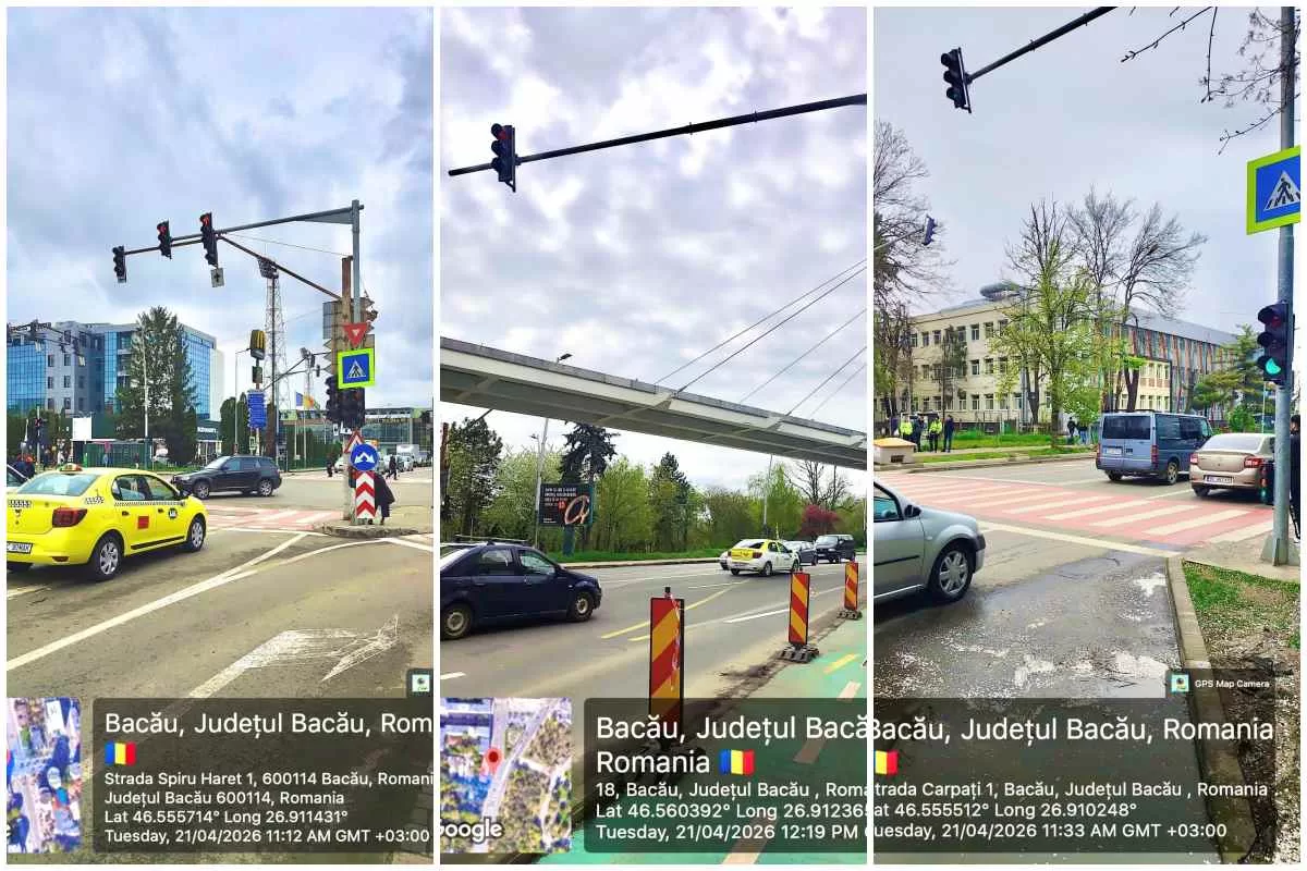 Primăria a pornit noi semafoare inteligente în mai multe zone. Vezi ...